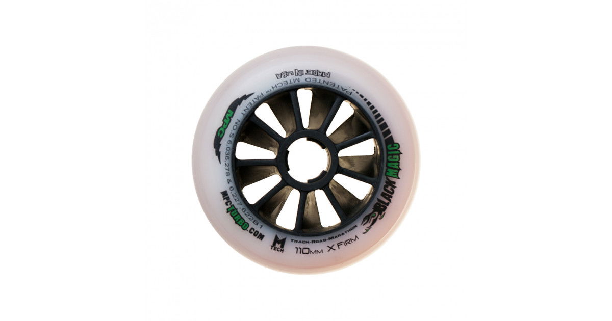 MPC - Black Magic 110mm XFIRM (1 pcs.) Inline Skate Wheels MPC - Black Magic 110mm XFIRM (1 pcs.) Inline Skate Wheels